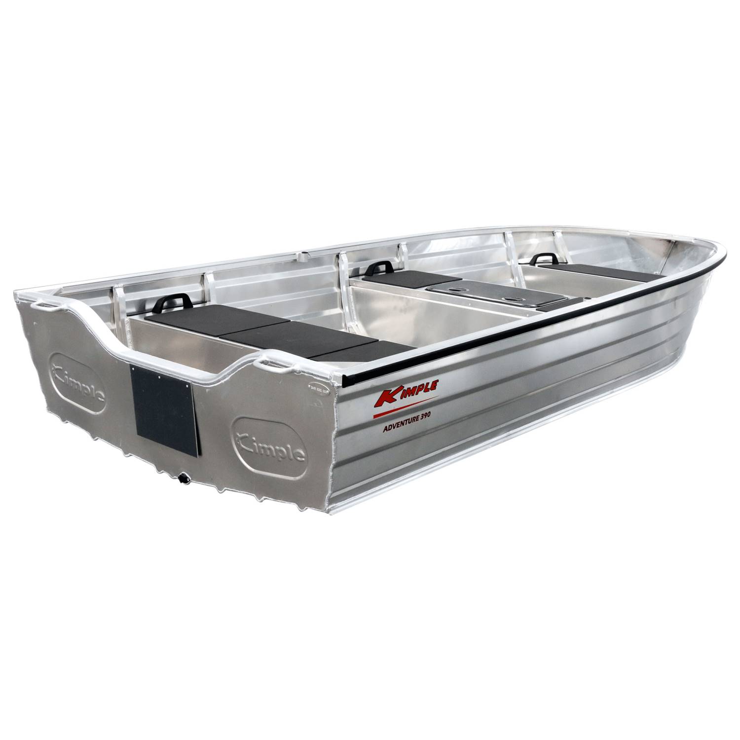 Kimple Adventure 390 Alu Boot mit Staufach - Angelboot 3,90m 15PS