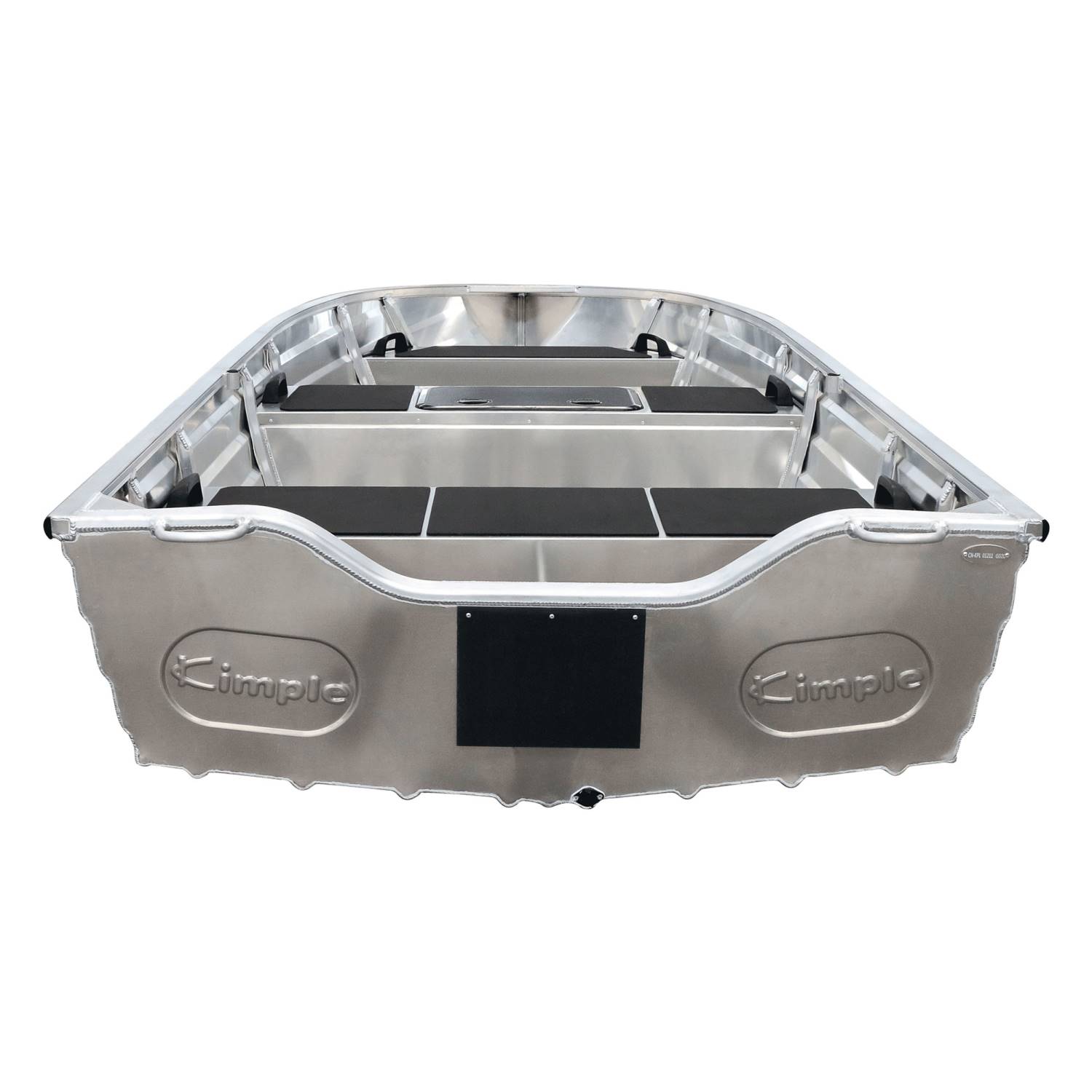 Kimple Adventure 390 Alu Boot mit Staufach - Angelboot 3,90m 15PS