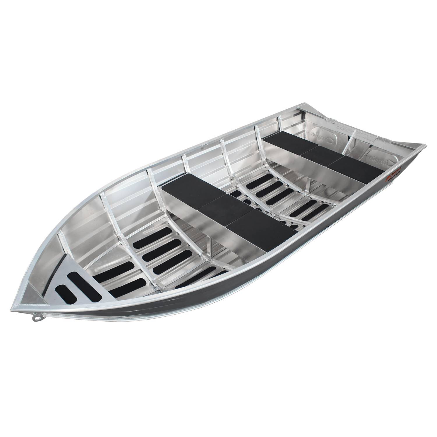 Kimple Trout 440 L/S Weldig Alu Boot EVA-Sitz Anti-Slip Floor Angelboot ...