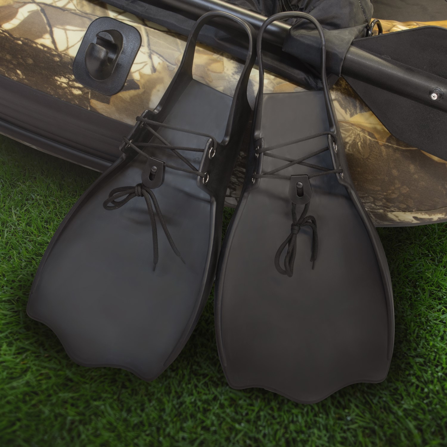 Waterside Rubberduck Belly Boot Flossen Belly Boat Flossen - uni