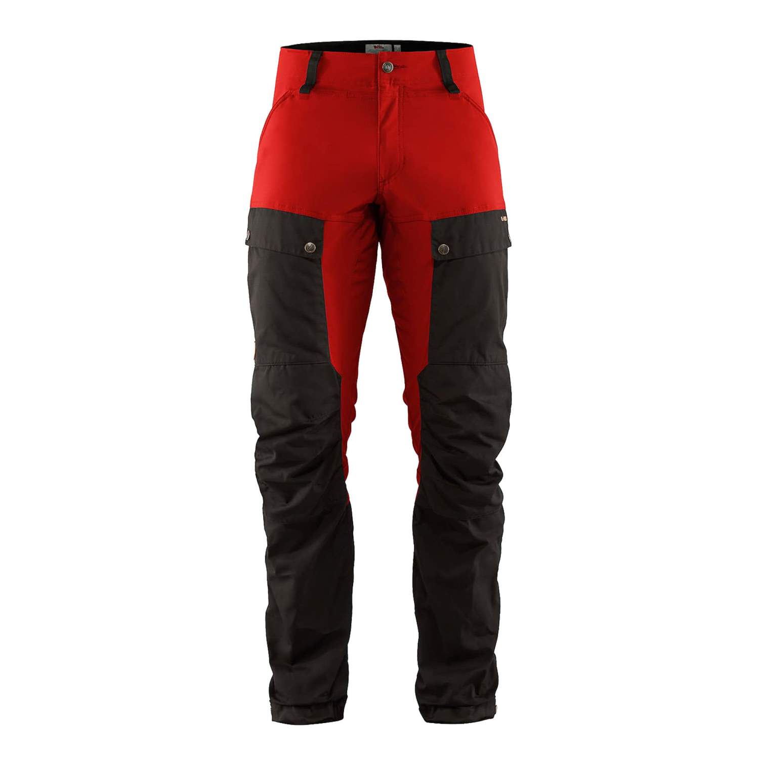 Fjäll Räven Hose Keb Trousers M Long 018/335 Stone Grey/Lava - Gr. 52