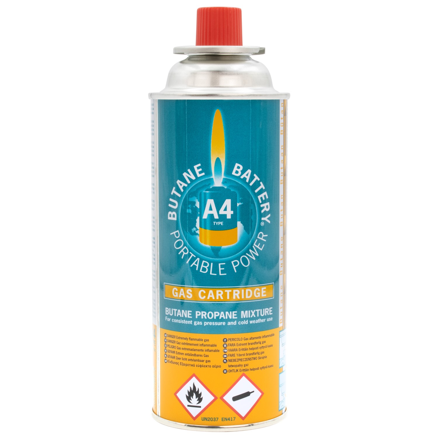 Gaskartusche GB-1a / MSF-1A, Propan- Butangemisch