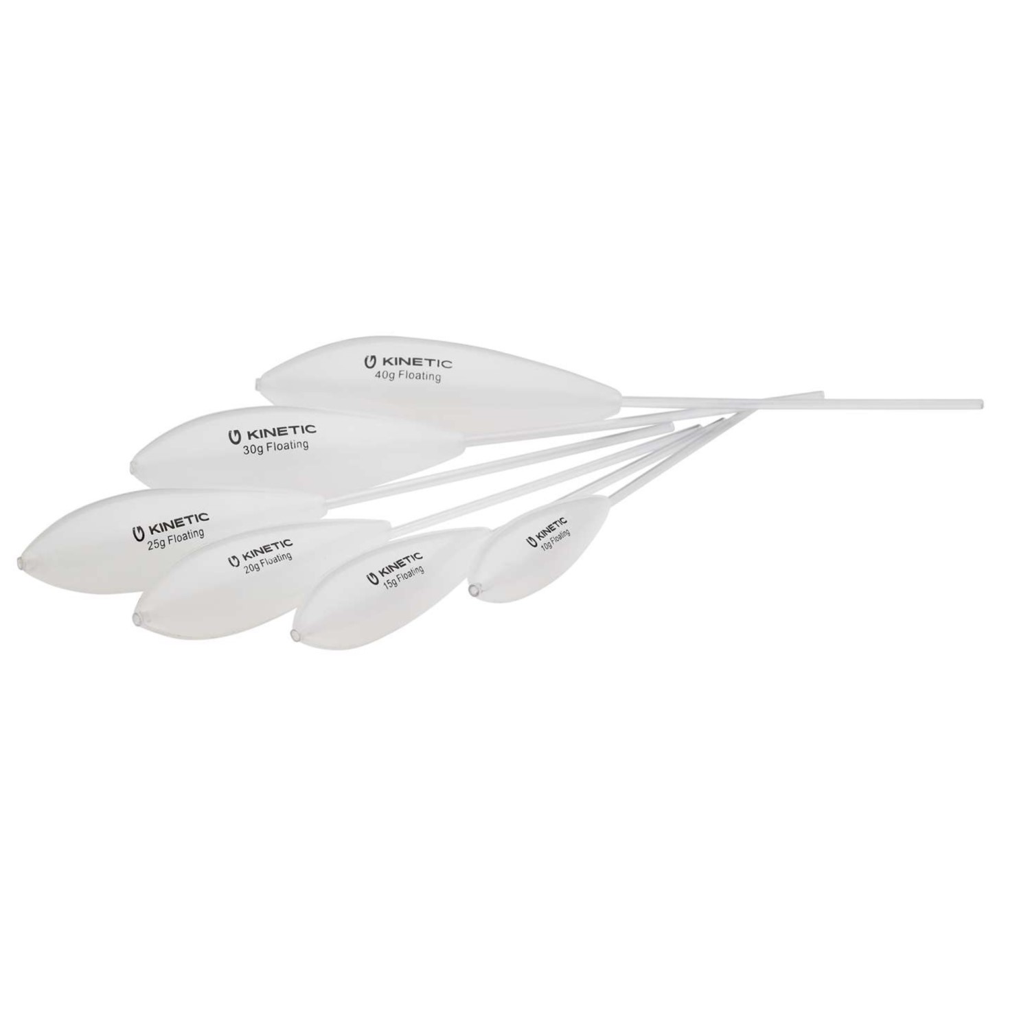 Kinetic Bombette Floating - Sbirolino White - 40g - 1 Stück