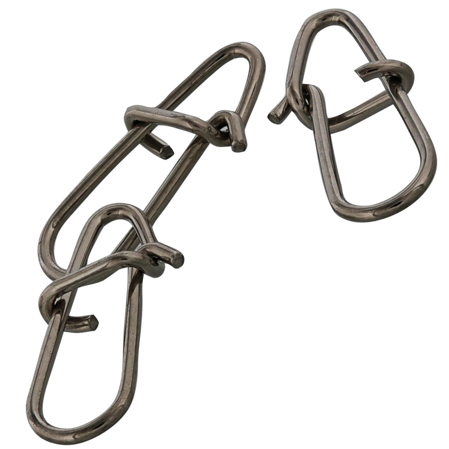 Westin Drop Snap - Einhänger Black Nickel - S - 32kg - 10 Stück