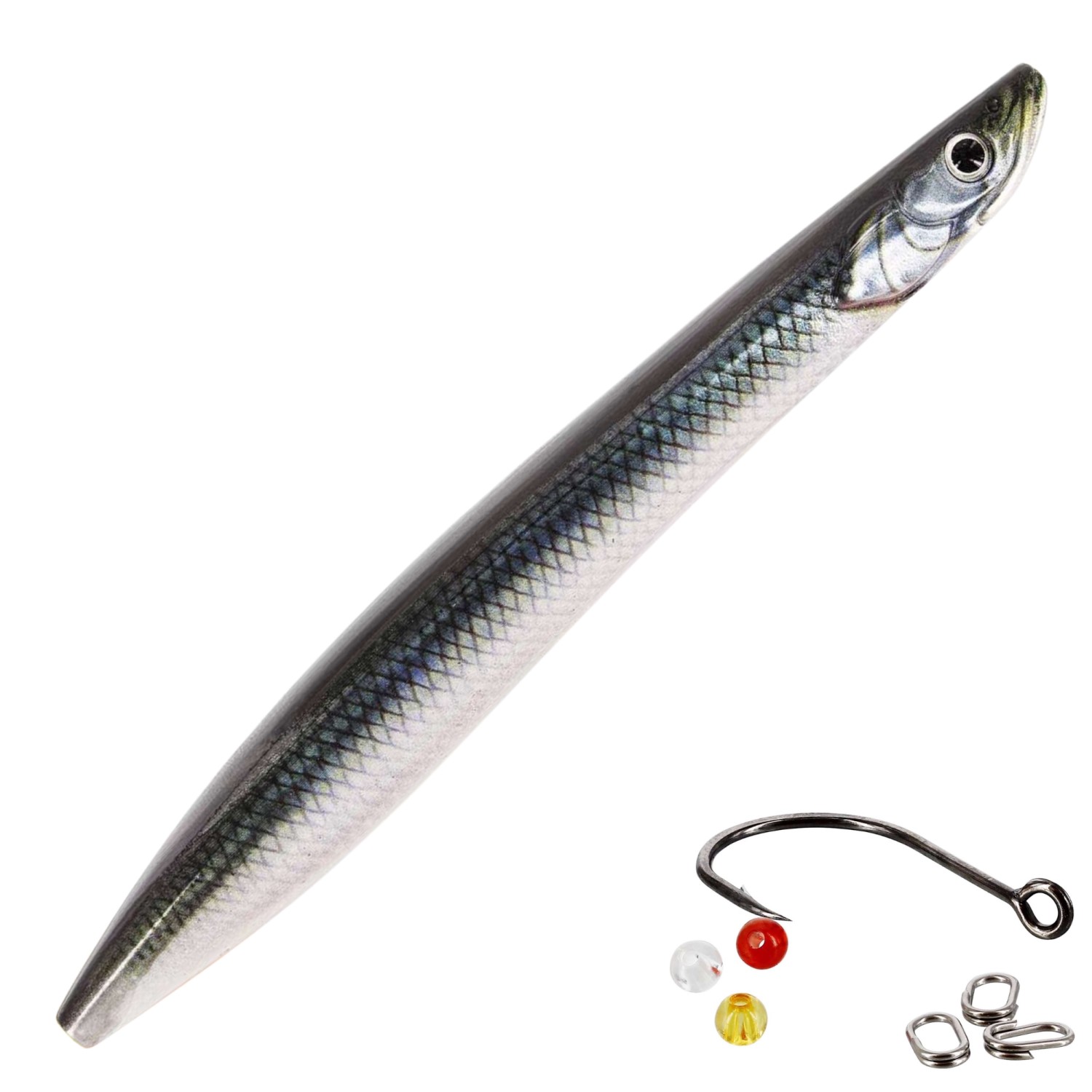 Westin Sandy Inline - Meerforellenblinker Real Herring - 12cm - 24g