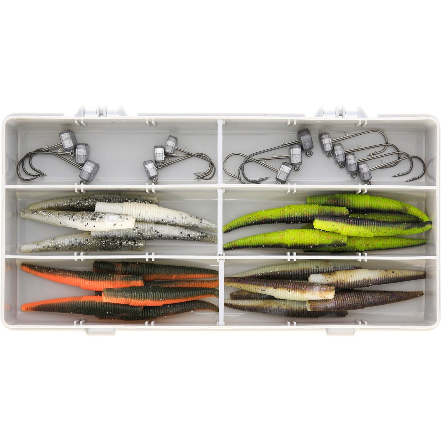 Westin Ned Worm Box - Köderset 37 Teile