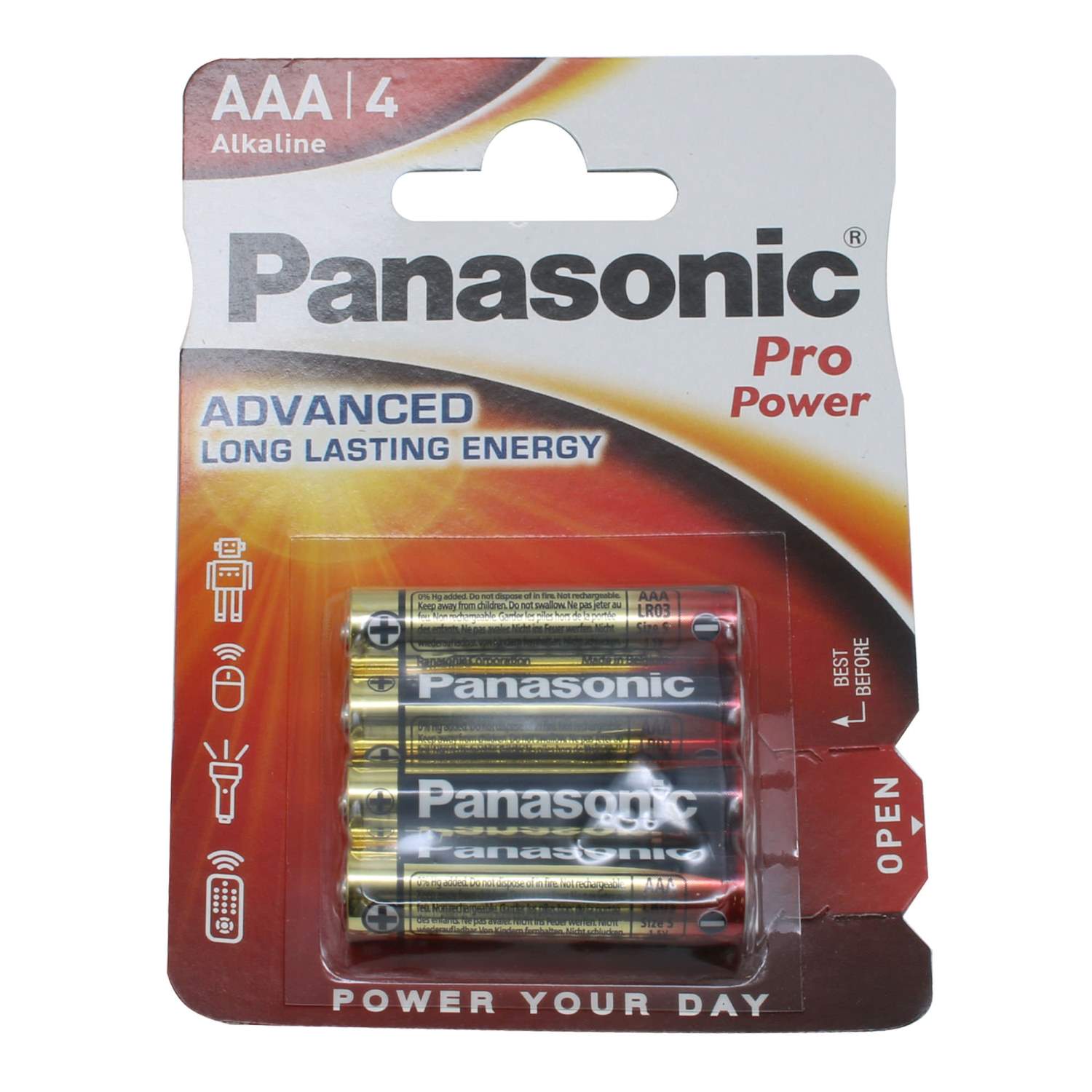 Panasonic Pro Power Aaa Micro Lr03 1 5v