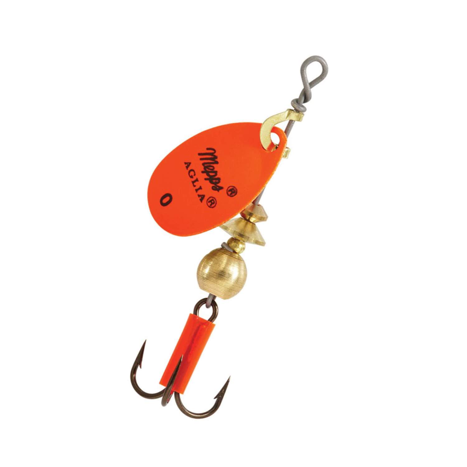 Mepps Aglia Spinner Hot Orange #0 2,5g, 1 Stück